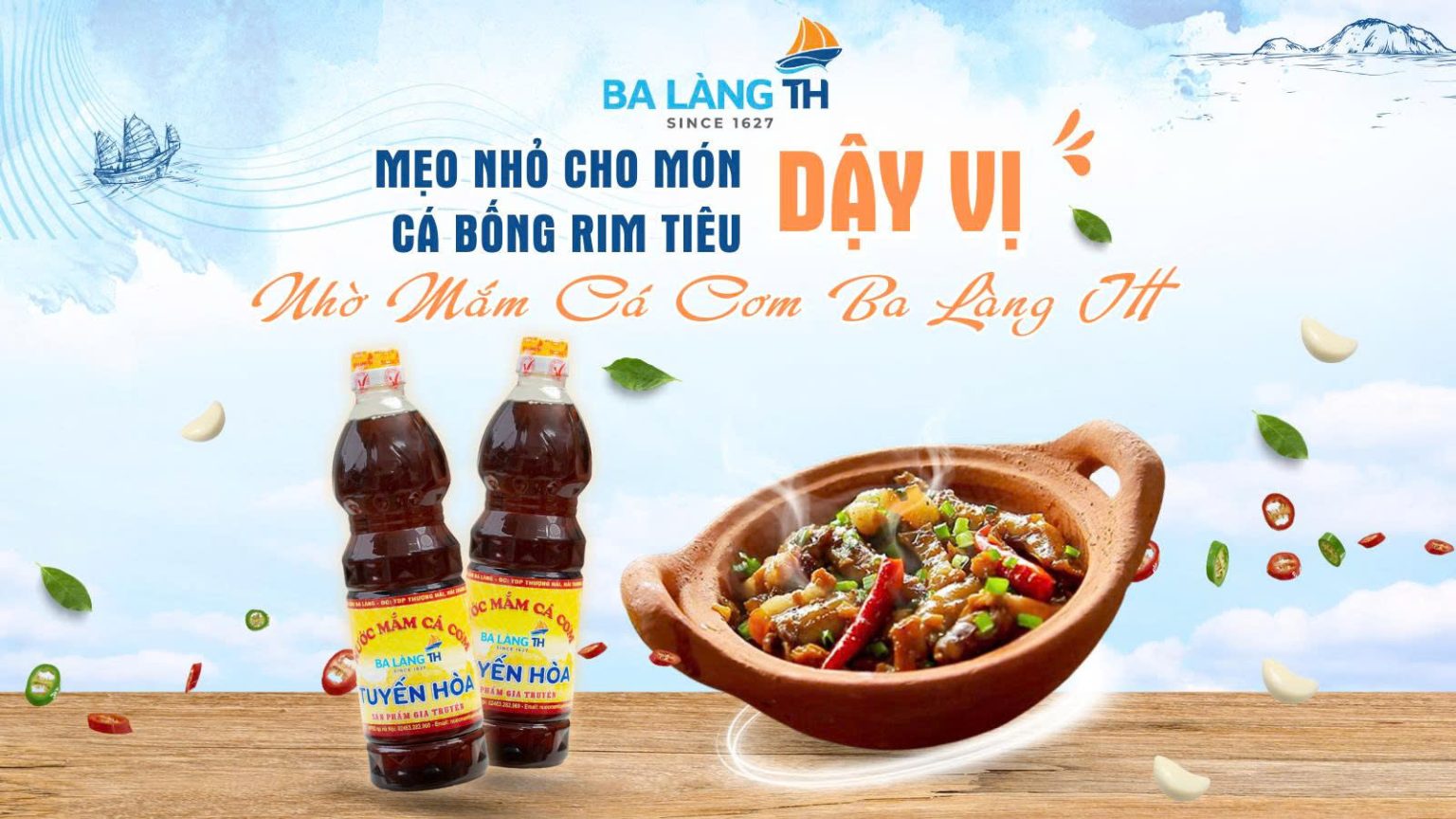 MẸO NHỎ CHO MÓN CÁ BỐNG RIM TIÊU DẬY VỊ NHỜ NƯỚC MẮM CÁ CƠM BA LÀNG TH ...